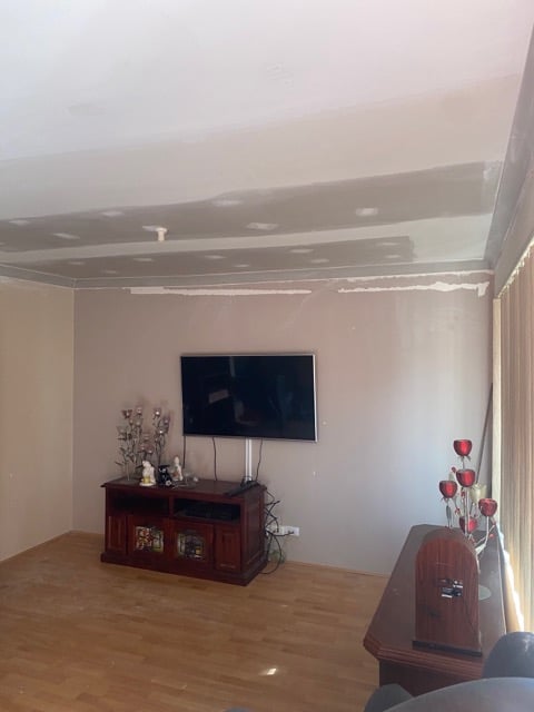 Collapsed water damaged ceiling repair - Balcatta Perth - Perth Ceiling ...